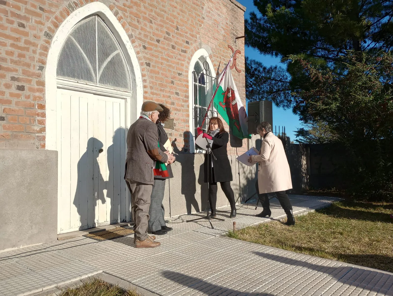 TRELEW RECORDÓ A LOS PIONEROS GALESES EN LA CAPILLA MORIAH